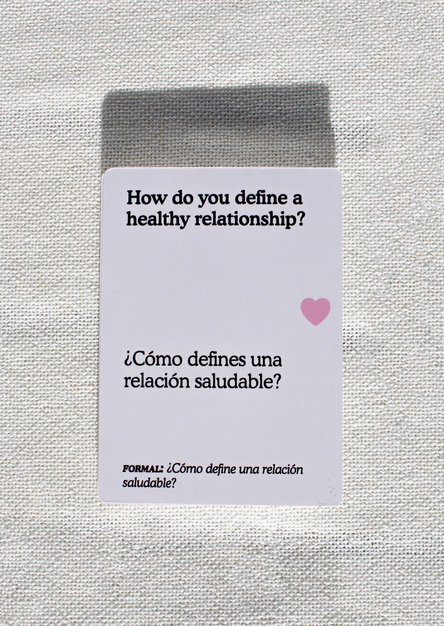 Preguntas Bilingual Conversation Card Game – Hija De Tu Madre