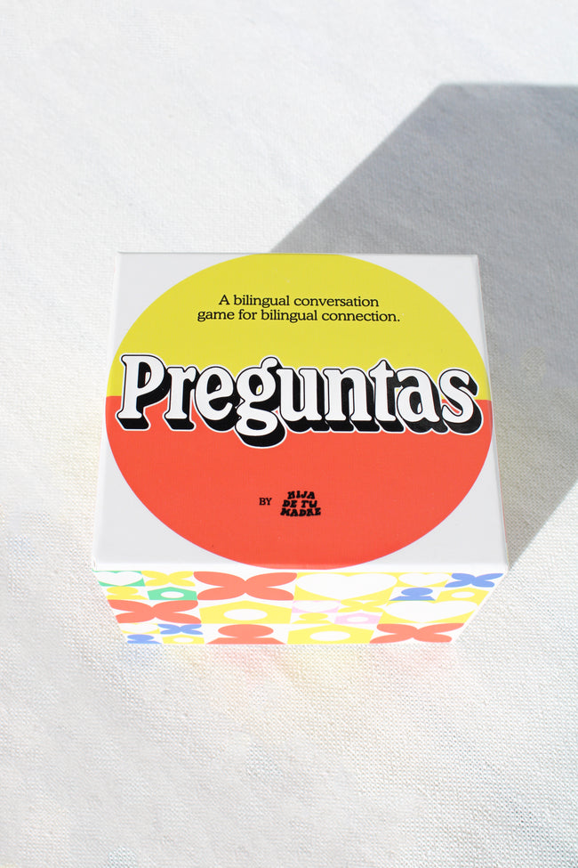 Preguntas Bilingual Conversation Card Game – Hija De Tu Madre